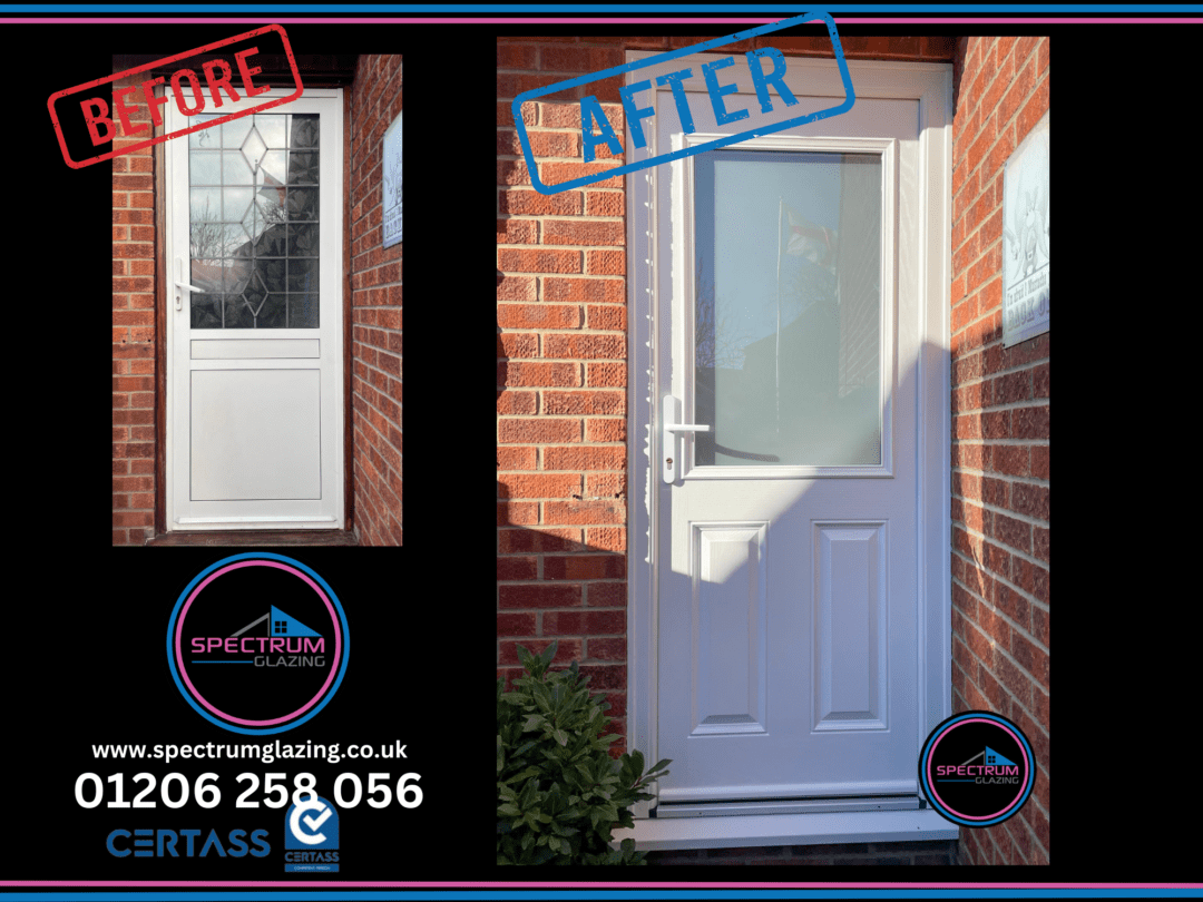 Replacement Composite back door West Mersea | Spectrum Glazing